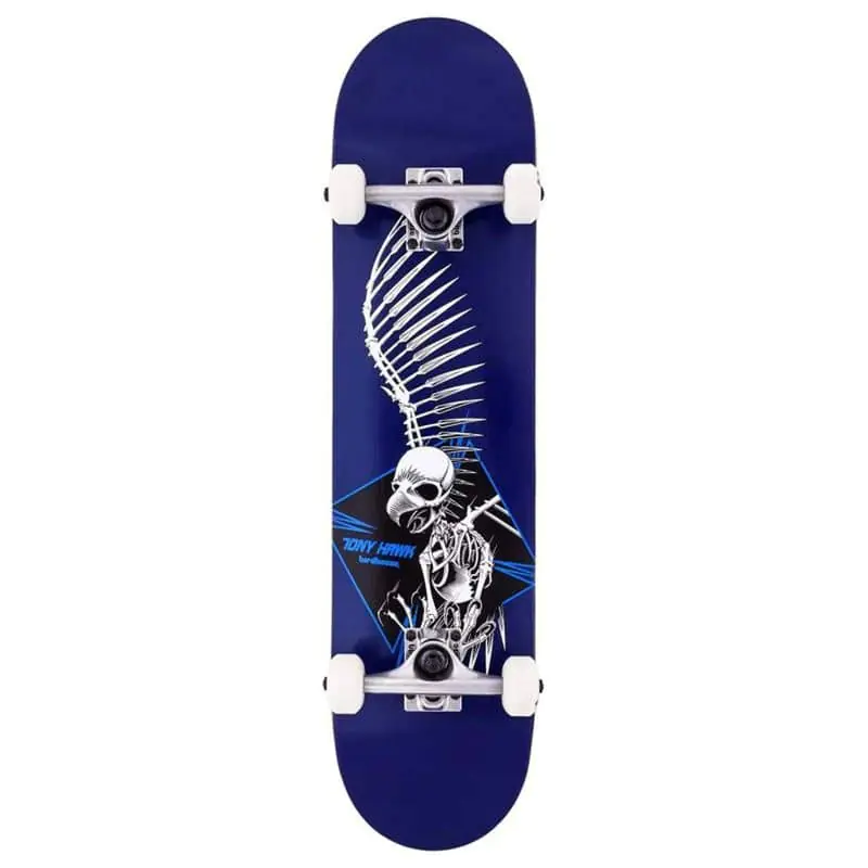 blue birdhouse deck
