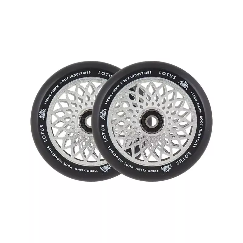 Root Industries Lotus Pro Scooter Wheels 2 Pack 110mm Raw — get for an ...